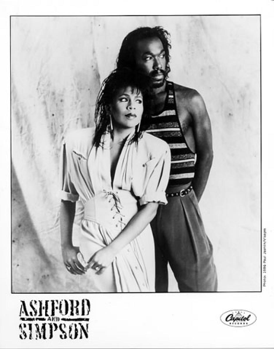 Ashford and Simpson Vintage Concert Photo Promo Print, 1986 at Wolfgang's