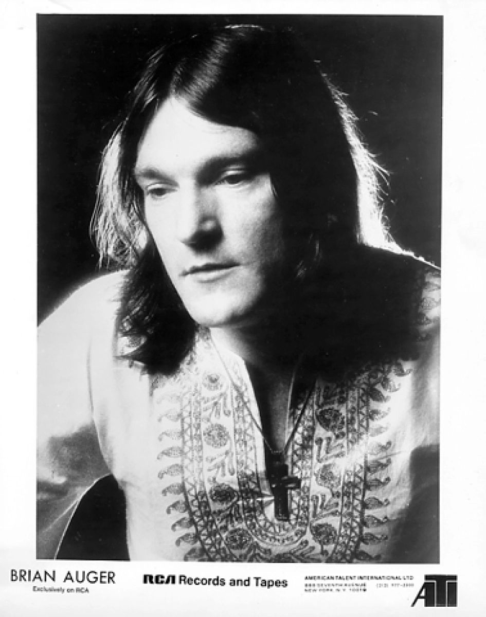Brian Auger Vintage Concert Photo Promo Print at Wolfgang's