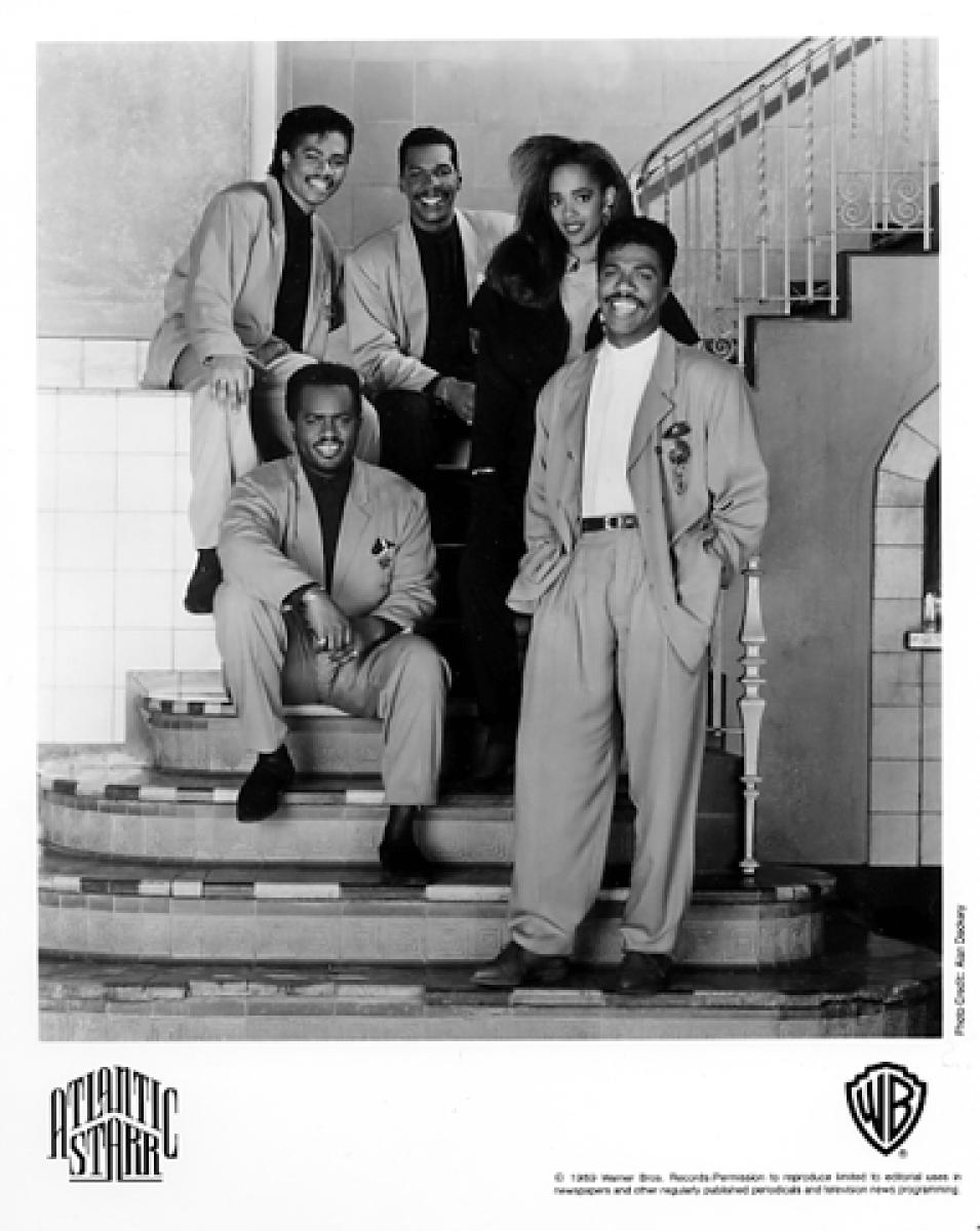 Atlantic Starr Vintage Concert Photo Promo Print, 1989 at Wolfgang's