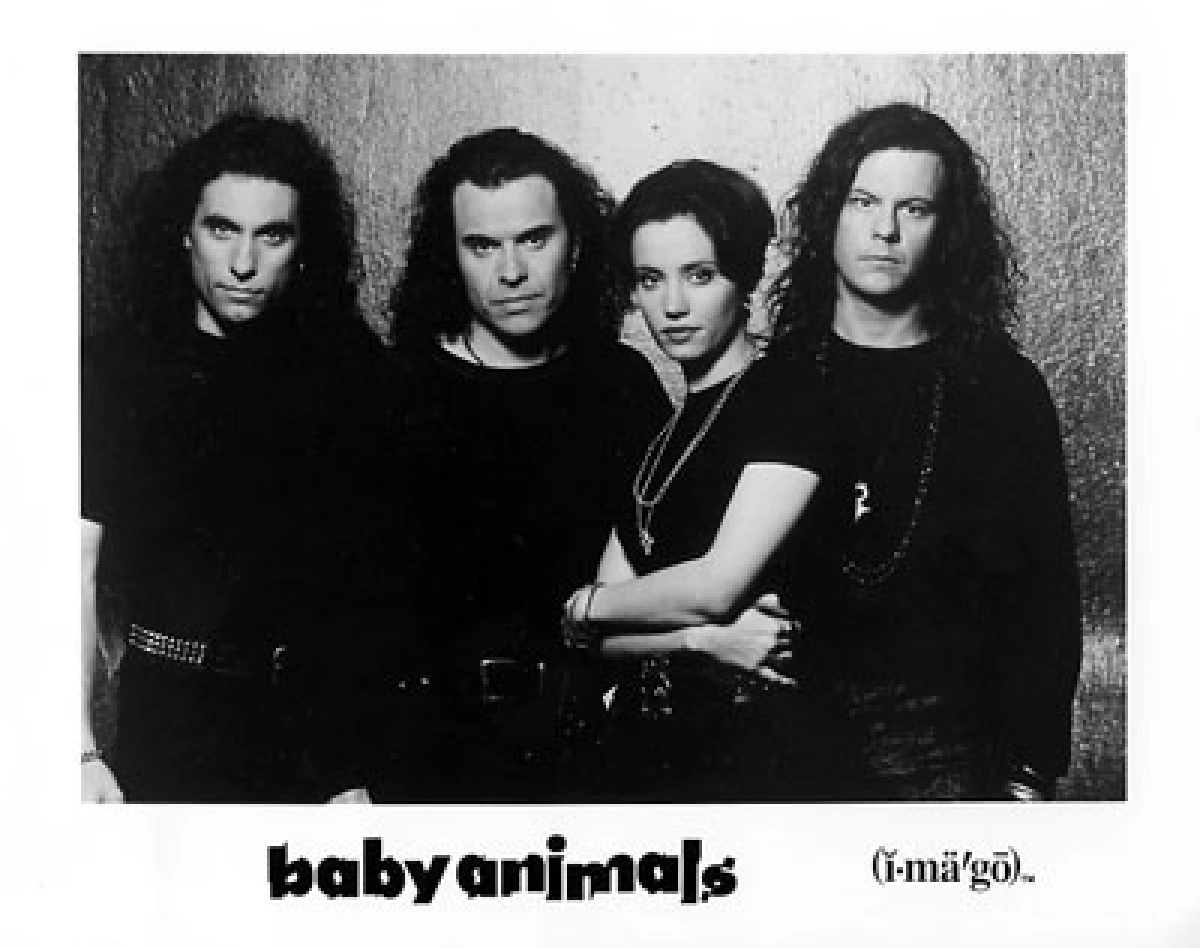 Baby Animals Vintage Concert Photo Promo Print at Wolfgang's