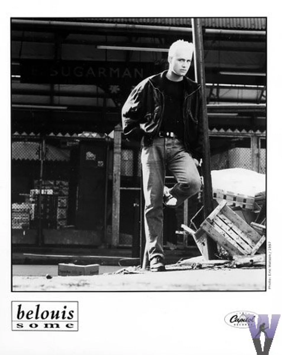 Belouis Some Vintage Concert Photo Promo Print, 1987 at Wolfgang's