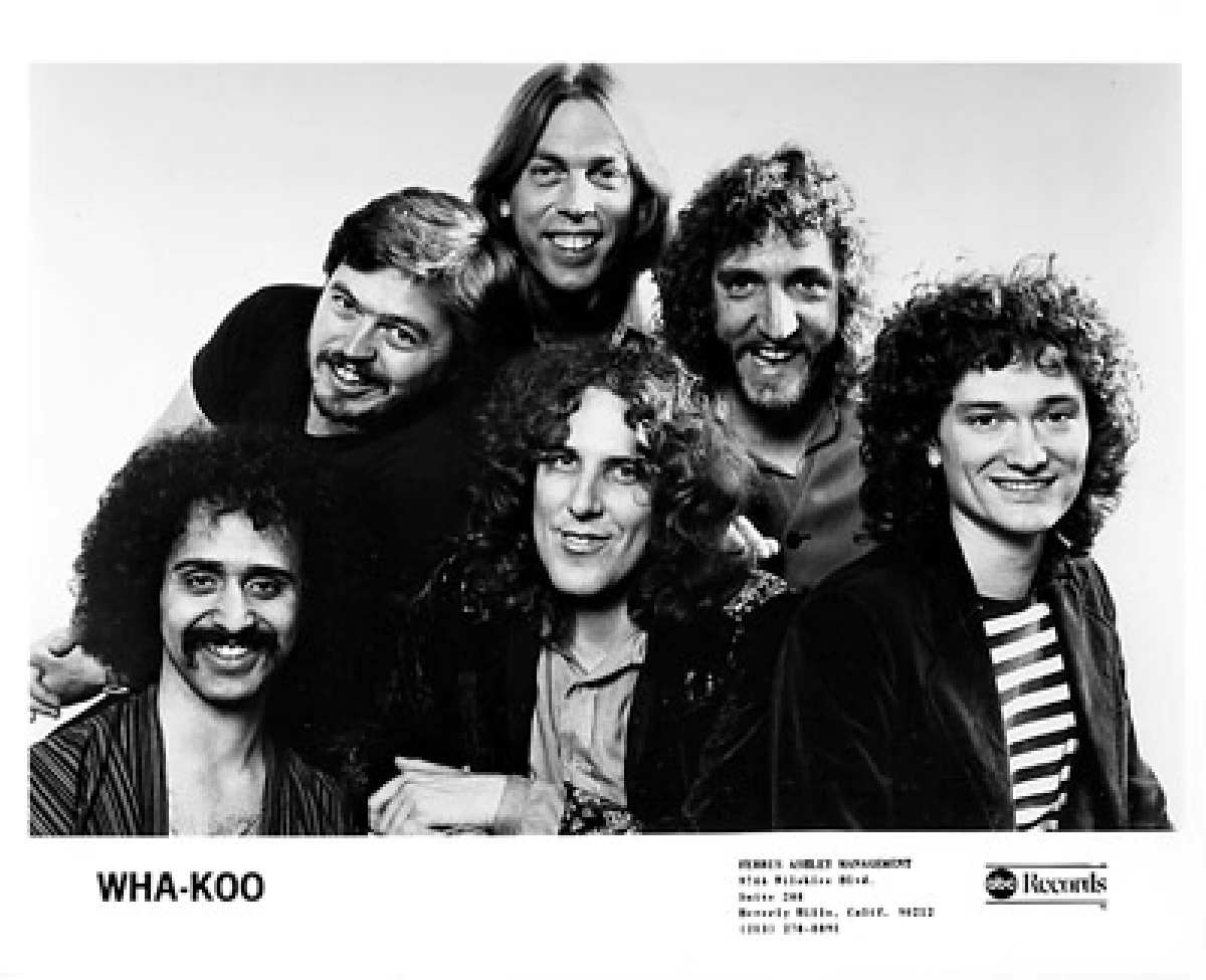 Wha-Koo Vintage Concert Photo Promo Print at Wolfgang's