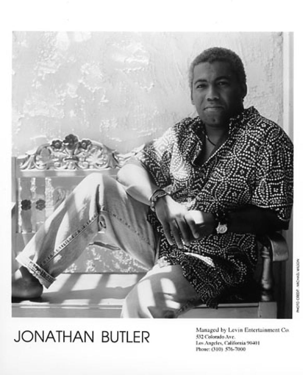 Jonathan Butler Vintage Concert Photo Promo Print at Wolfgang's