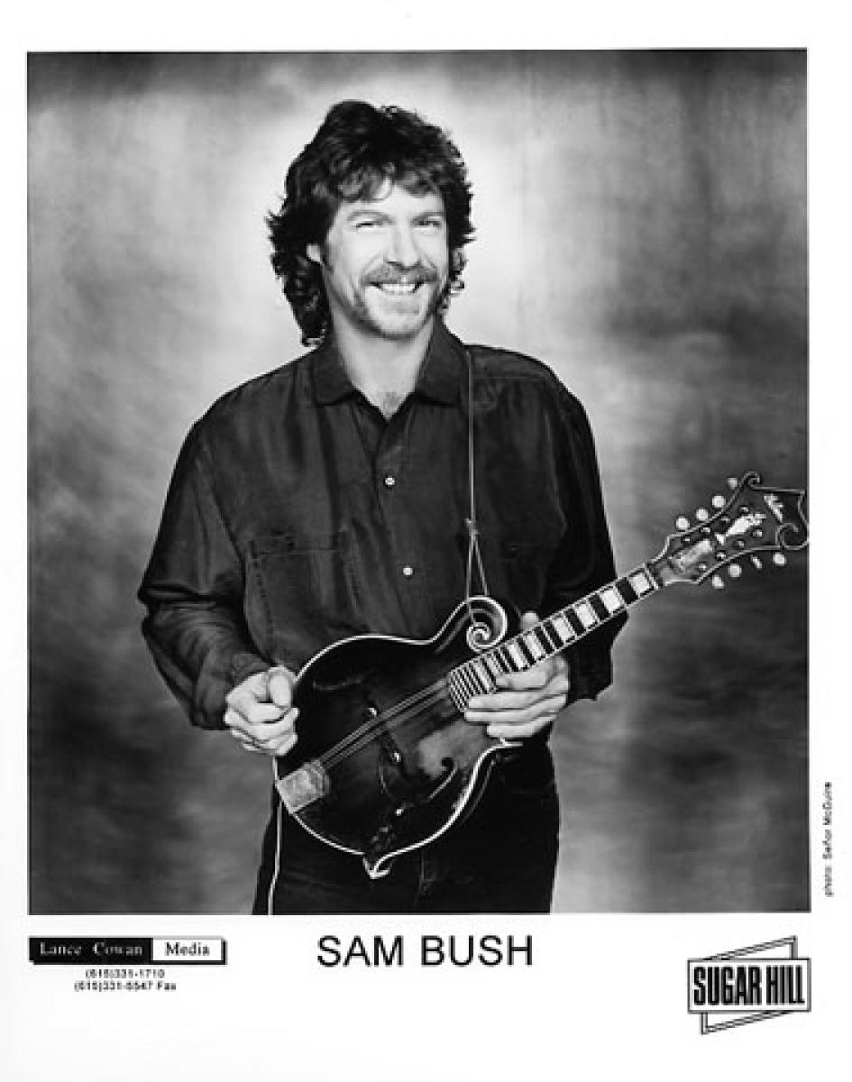 Sam Bush Vintage Concert Photo Promo Print at Wolfgang's
