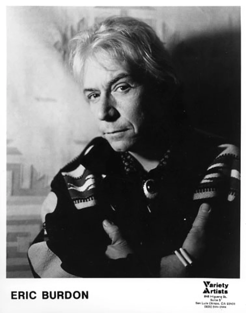 Eric Burdon Vintage Concert Photo Promo Print at Wolfgang's