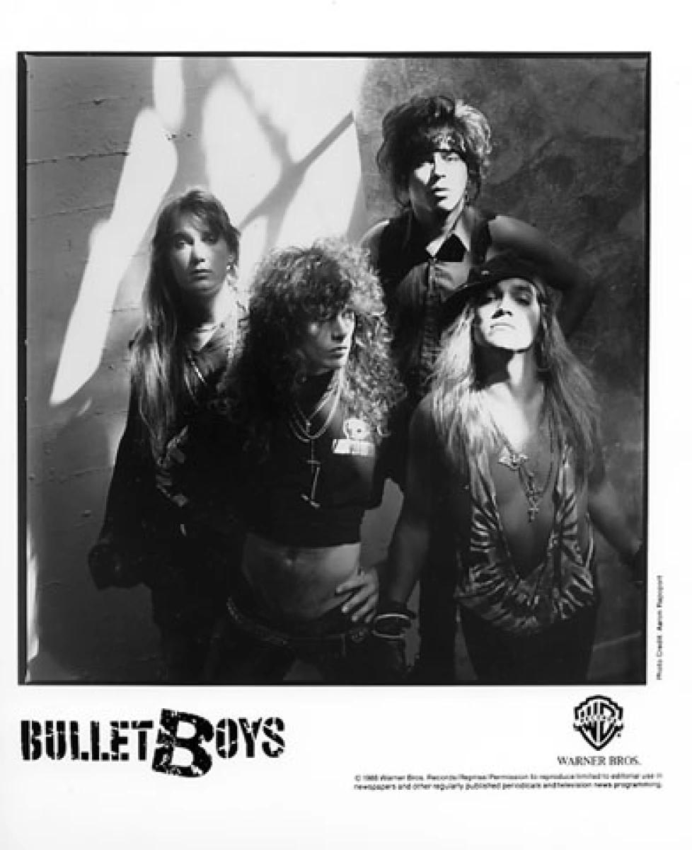 Bullet Boys Vintage Concert Photo Promo Print, 1988 at Wolfgang's
