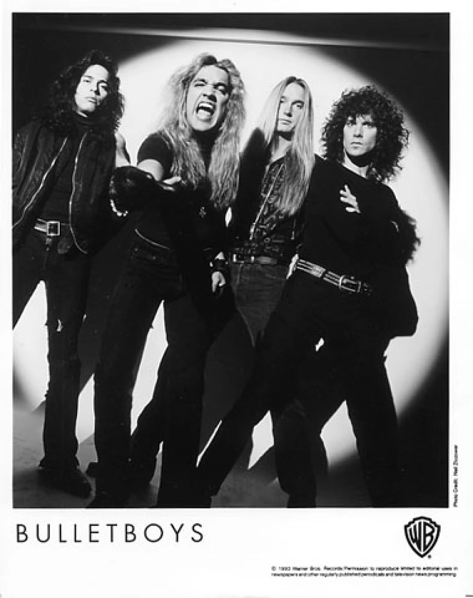 Bullet Boys Vintage Concert Photo Promo Print, 1993 at Wolfgang's
