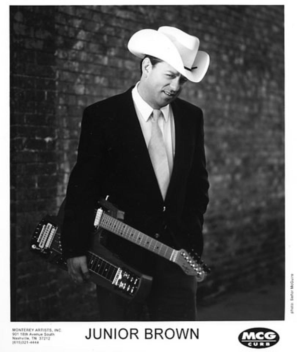 Junior Brown Vintage Concert Photo Promo Print at Wolfgang's