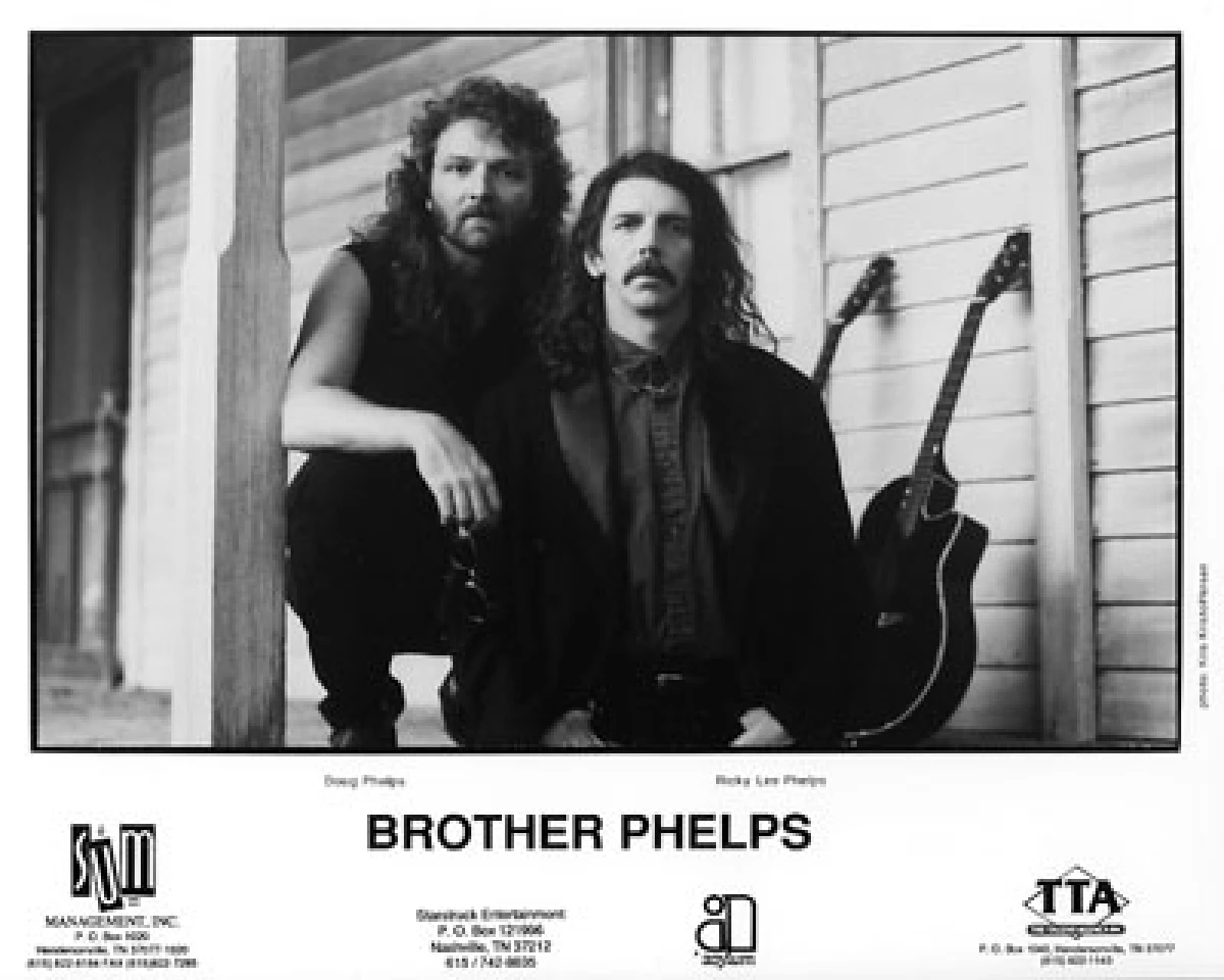 Brother Phelps Vintage Concert Photo Promo Print at Wolfgang's