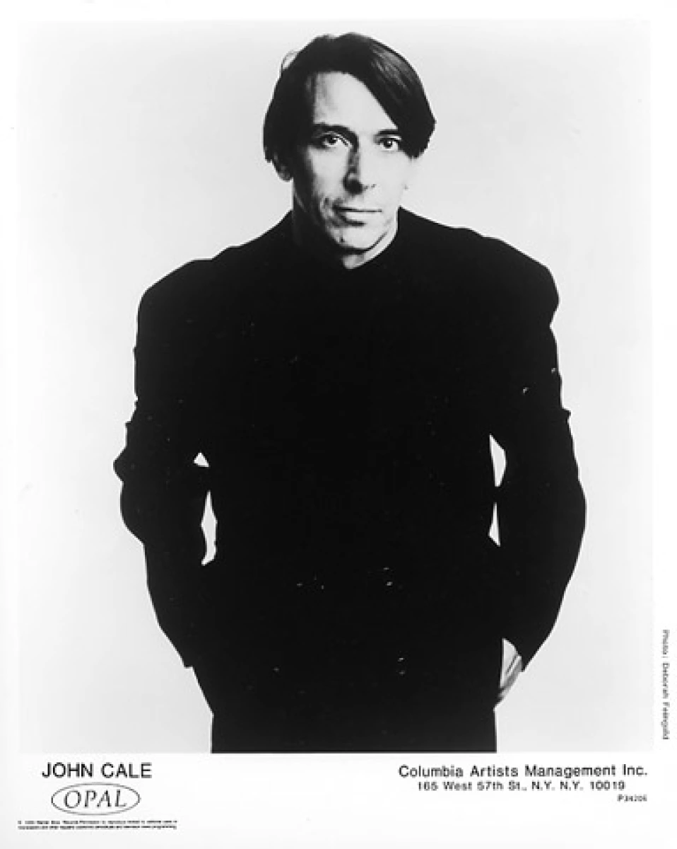 John Cale Vintage Concert Photo Promo Print, 1989 at Wolfgang's