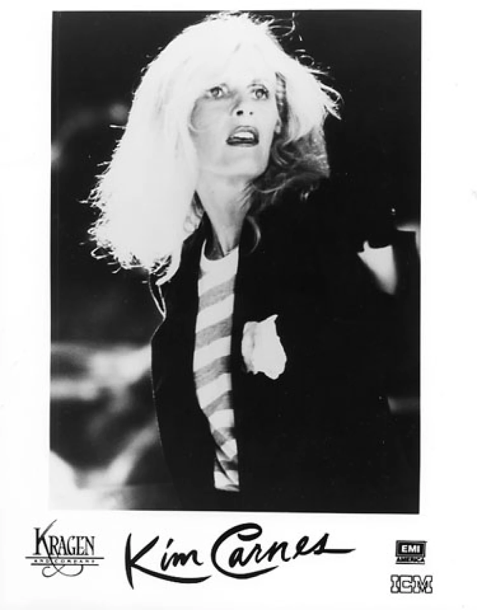 Kim Carnes Vintage Concert Photo Promo Print at Wolfgang's