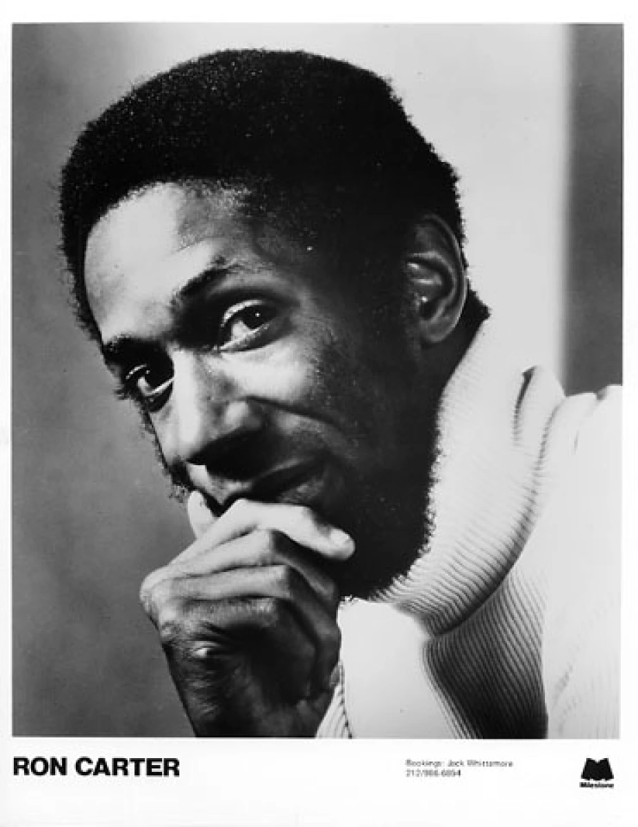 Ron Carter Vintage Concert Photo Promo Print at Wolfgang's