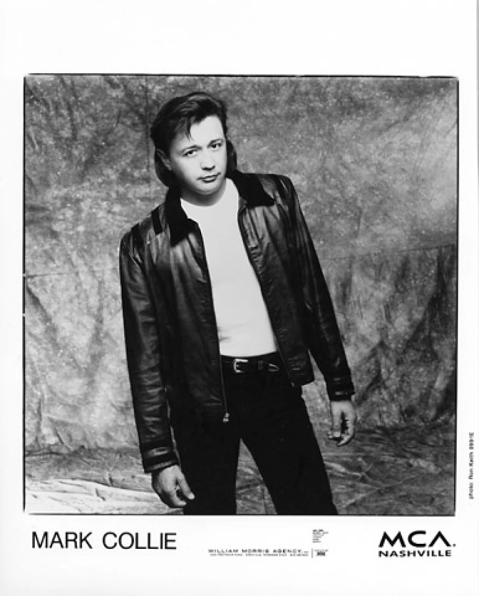 Mark Collie Vintage Concert Photo Promo Print at Wolfgang's