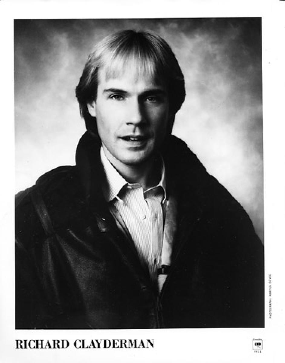 Richard Clayderman Vintage Concert Photo Promo Print at Wolfgang's