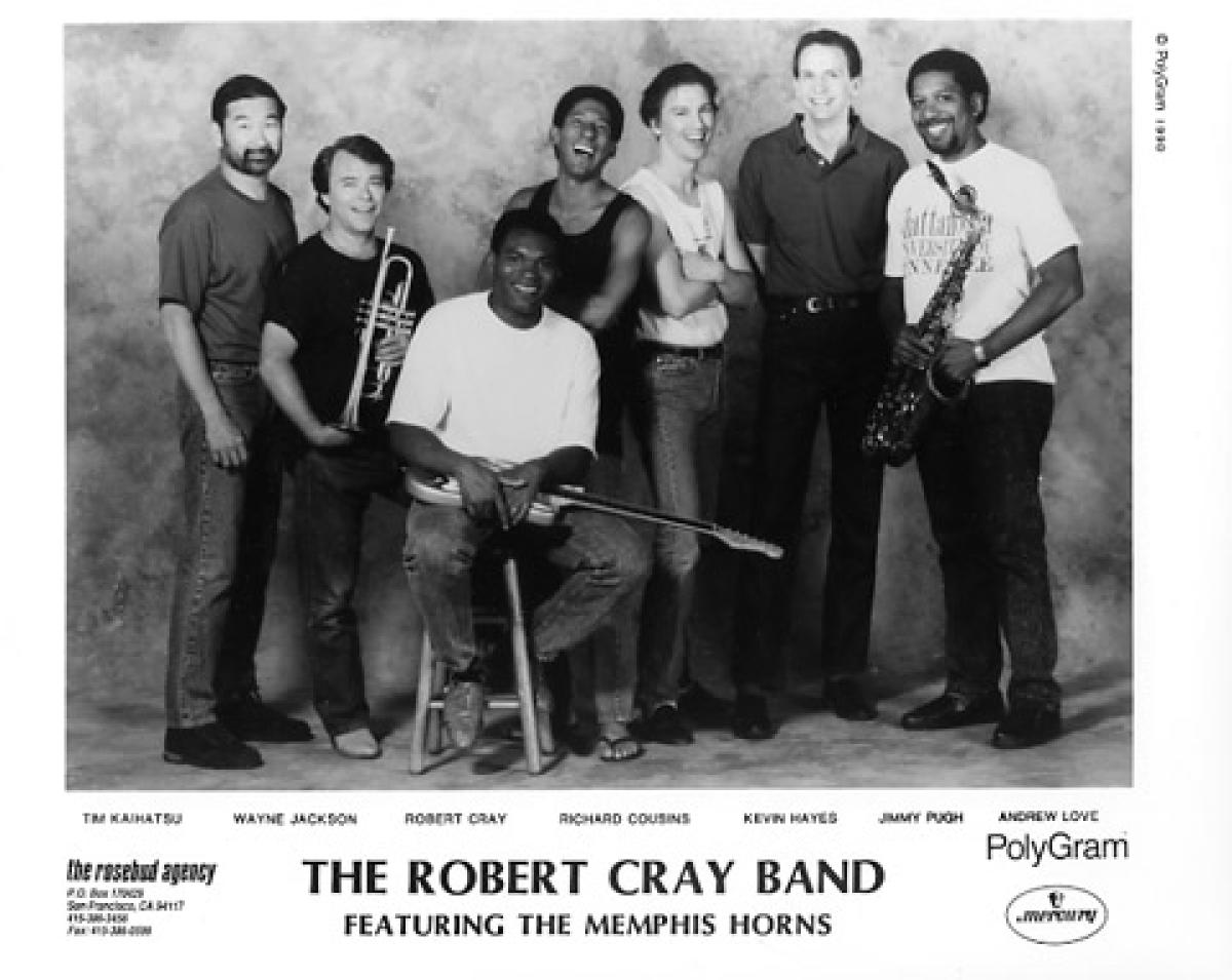 Robert Cray Band Vintage Concert Photo Promo Print, 1990 at Wolfgang's