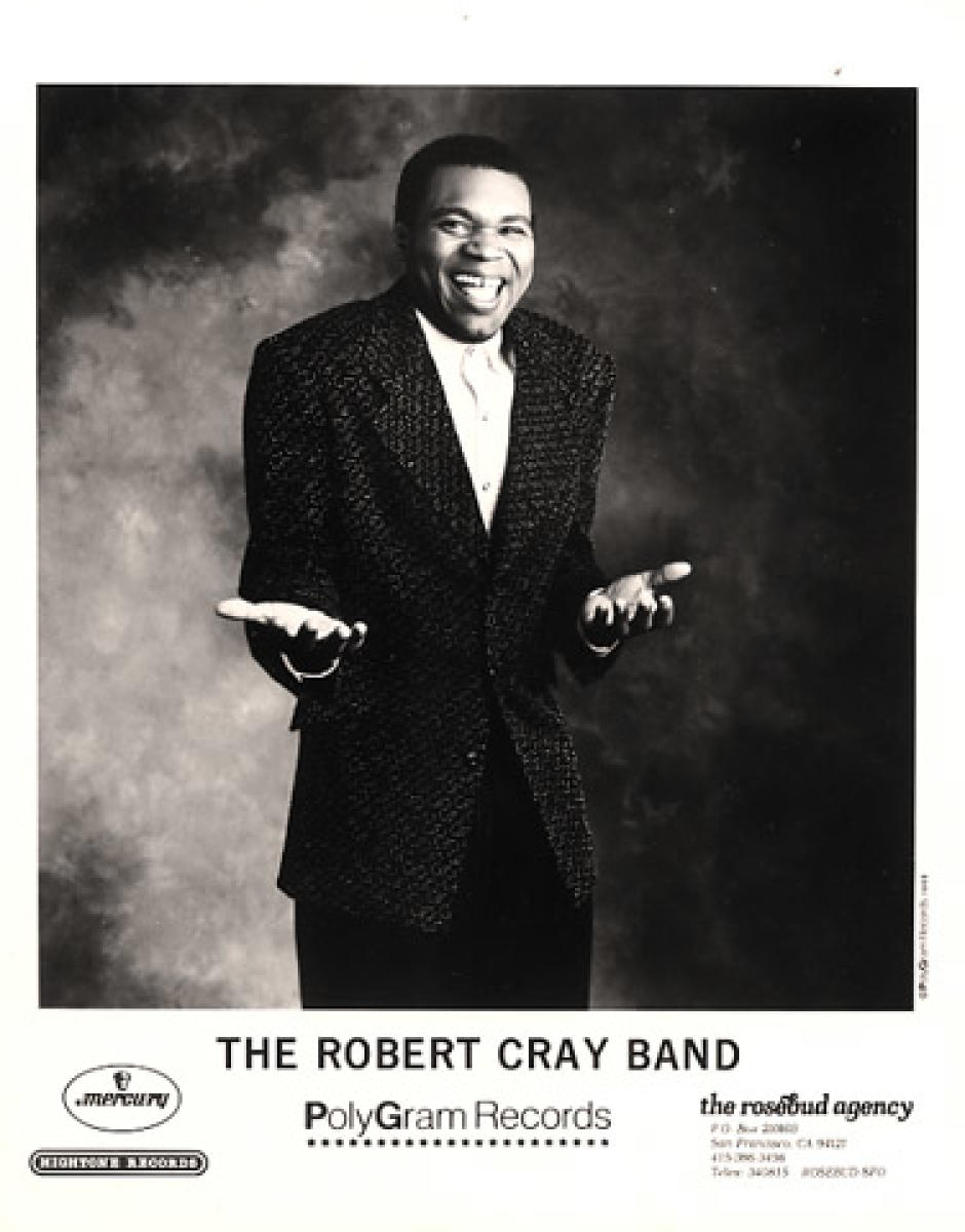 Robert Cray Band Vintage Concert Photo Promo Print, 1988 at Wolfgang's