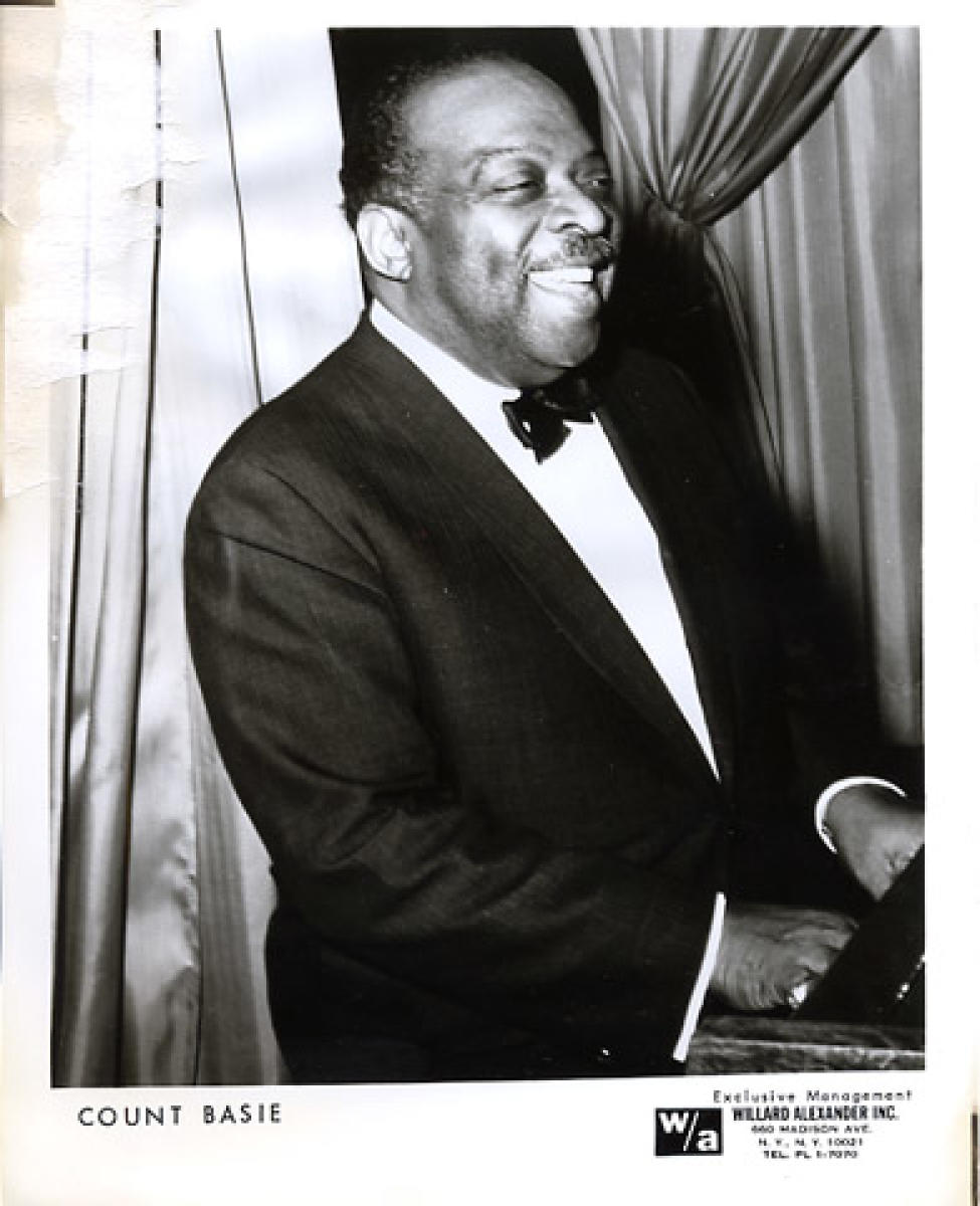 Count Basie Vintage Concert Photo Promo Print at Wolfgang's