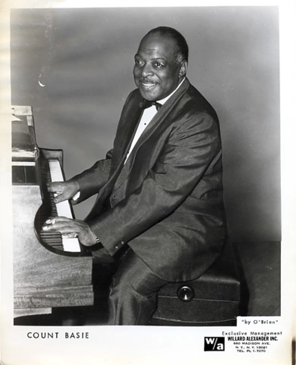 Count Basie Vintage Concert Photo Promo Print at Wolfgang's