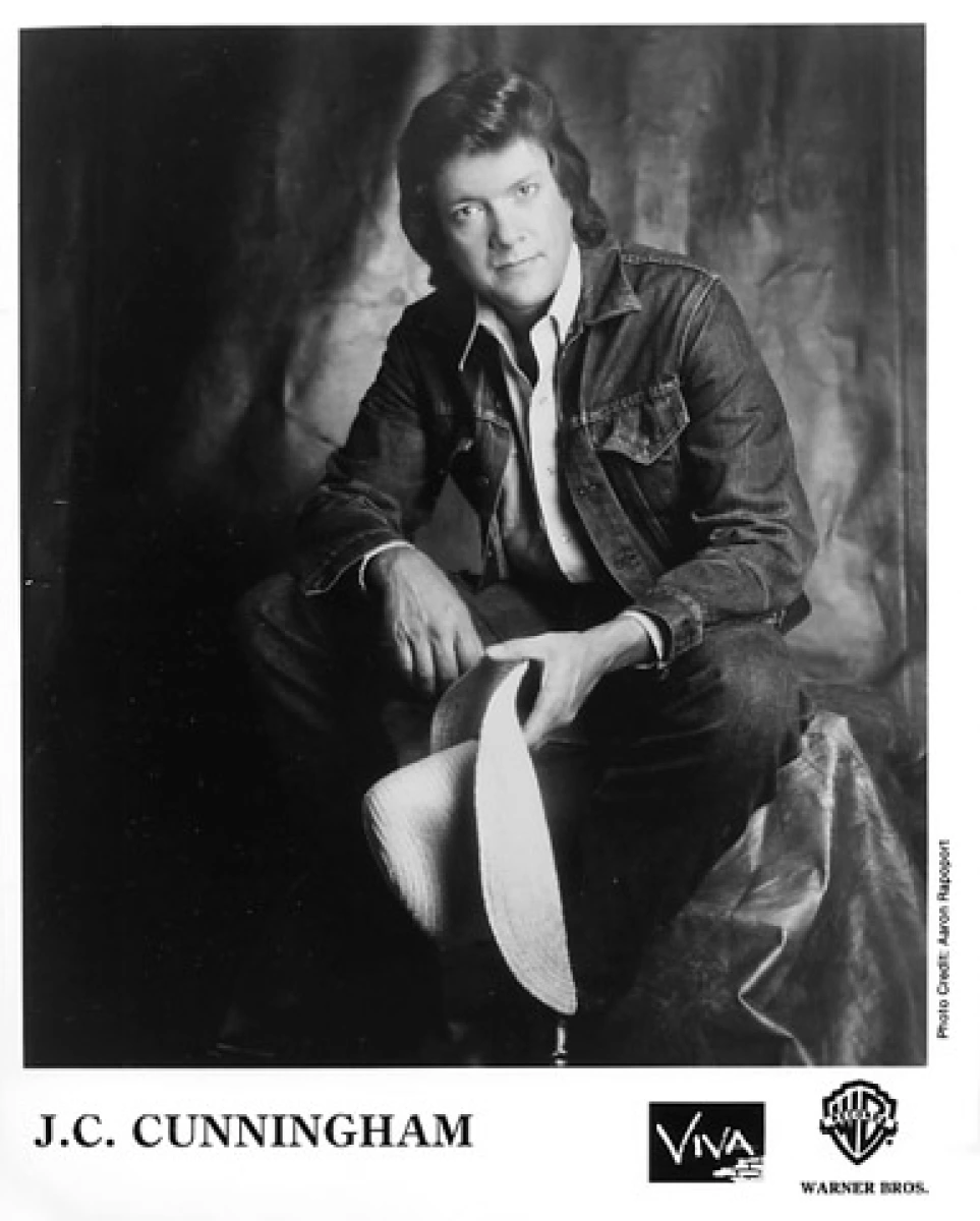 J.C. Cunningham Vintage Concert Photo Promo Print at Wolfgang's