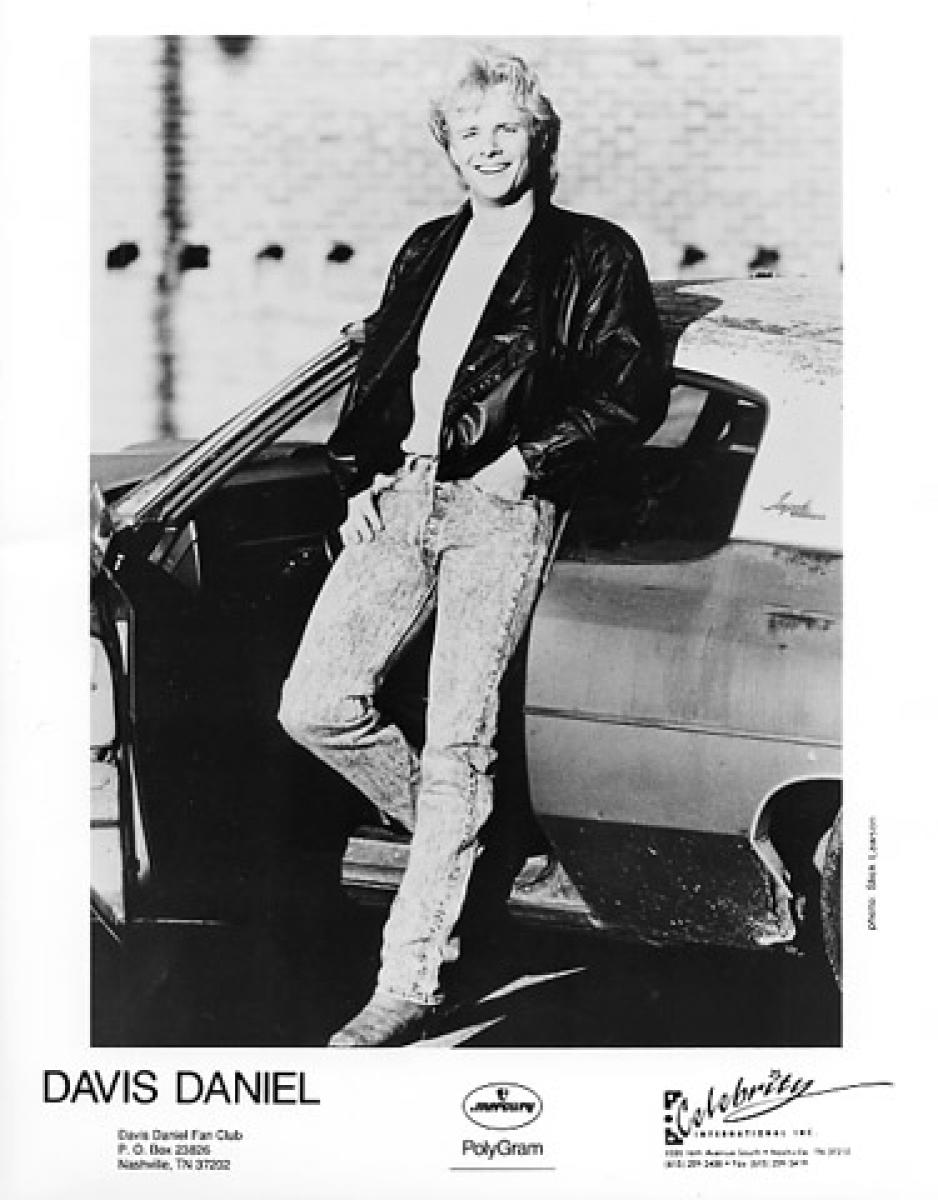 Davis Daniel Vintage Concert Photo Promo Print at Wolfgang's