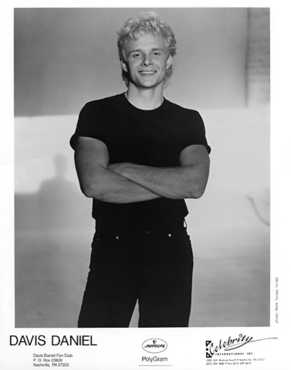 Davis Daniel Vintage Concert Photo Promo Print at Wolfgang's