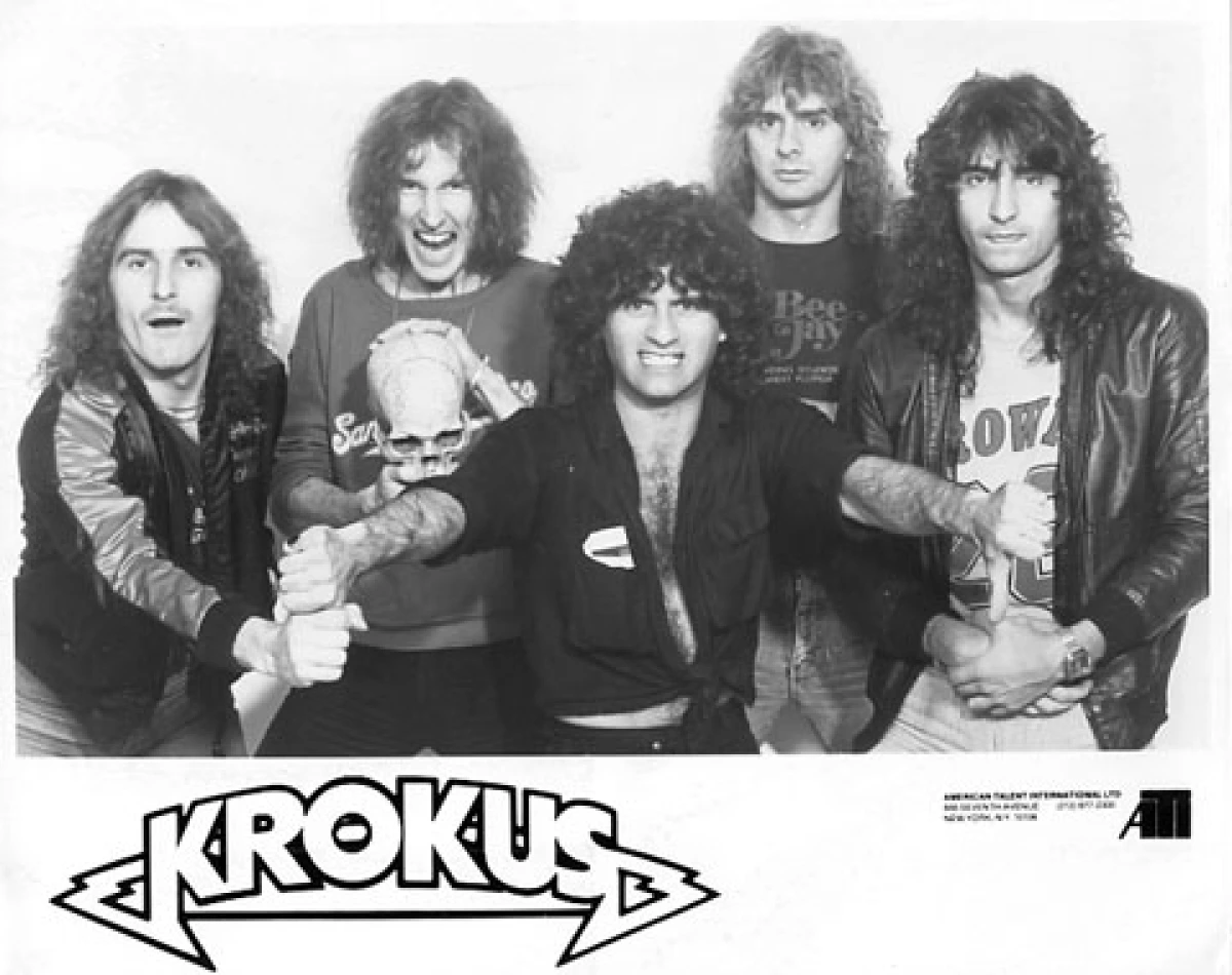 Krokus Vintage Concert Photo Promo Print at Wolfgang's