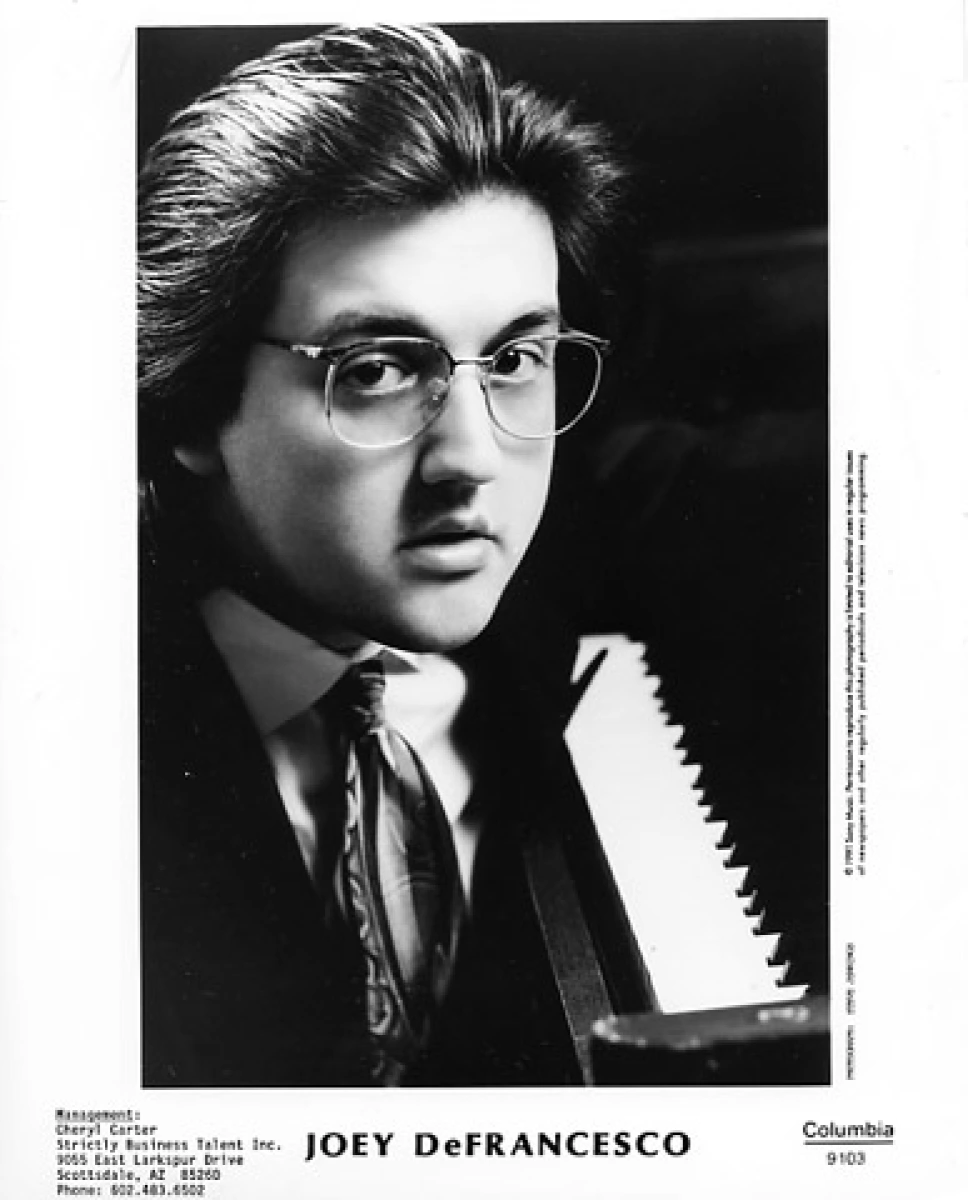 Joey Defrancesco Vintage Concert Photo Promo Print, 1991 at Wolfgang's