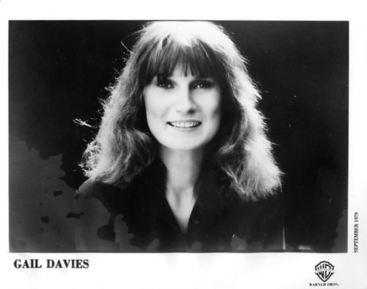 Gail Davies Vintage Concert Photo Promo Print, 1979 at Wolfgang's