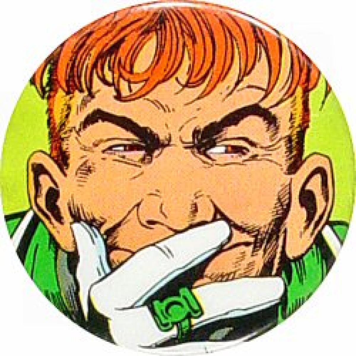 Green Lantern Pin at Wolfgang's