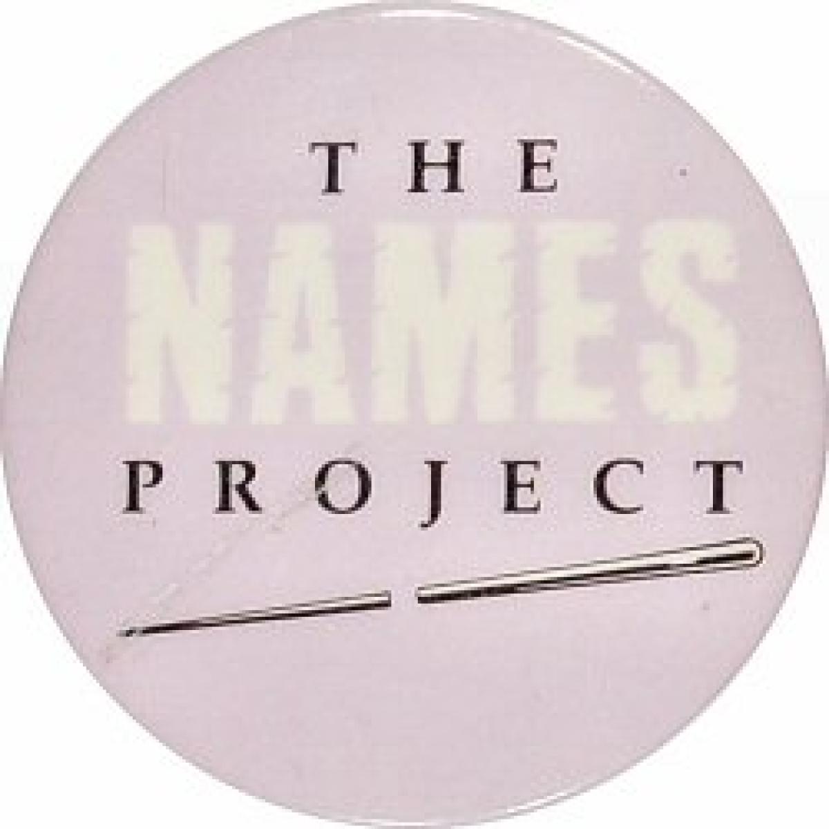 The Names Project Pin, 1987 at Wolfgang's