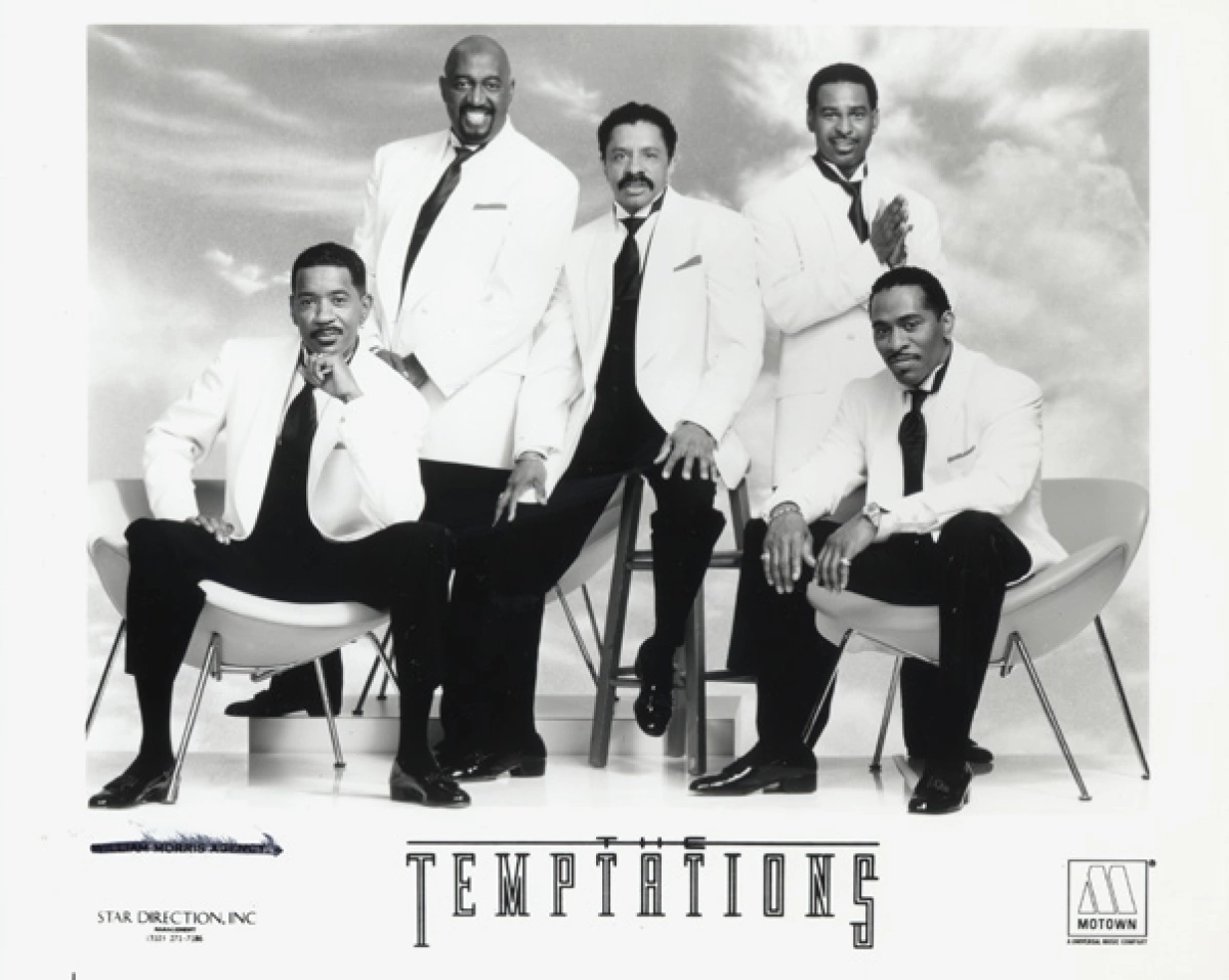 The Temptations Vintage Concert Photo Promo Print at Wolfgang's