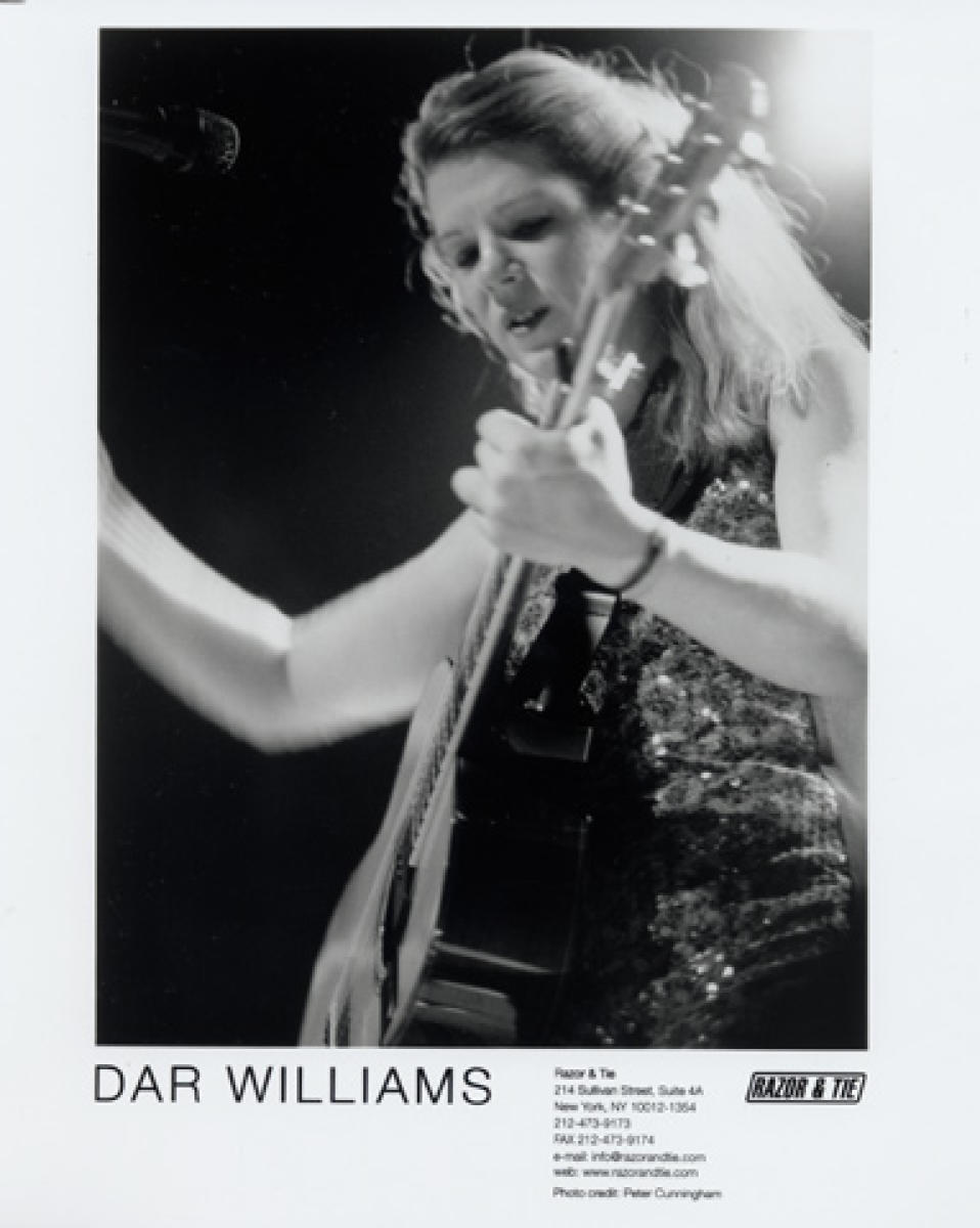 Dar Williams Vintage Concert Photo Promo Print at Wolfgang's