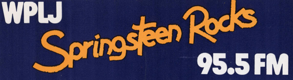 Bruce Springsteen Sticker at Wolfgang's