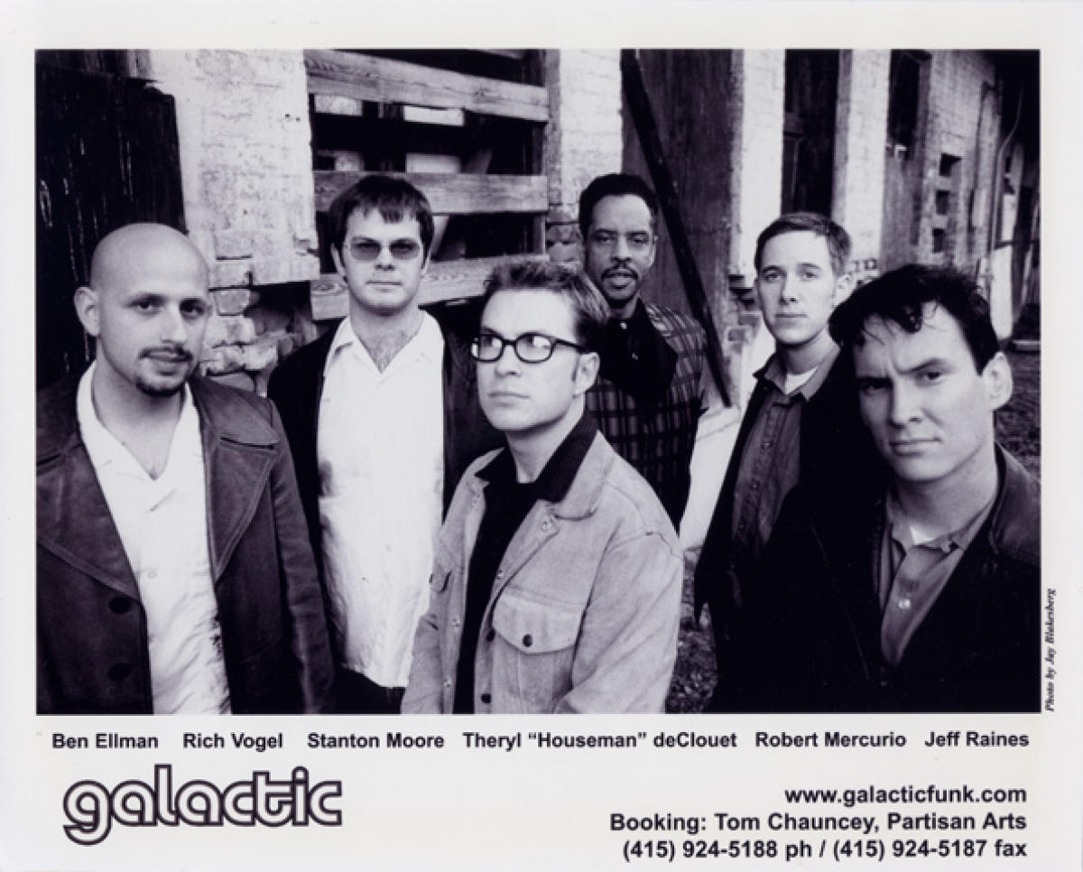Galactic Vintage Concert Photo Promo Print at Wolfgang's