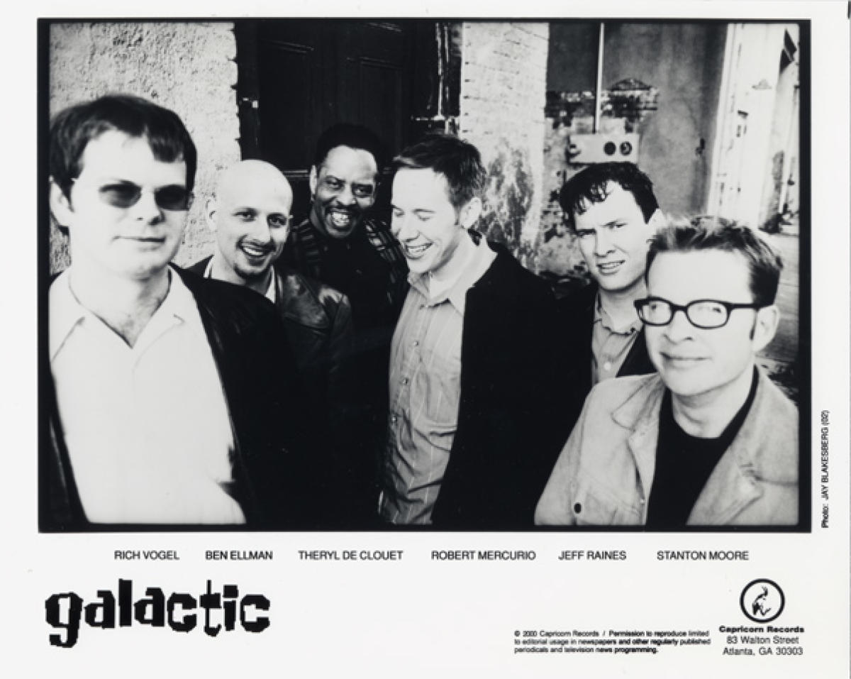 Galactic Vintage Concert Photo Promo Print, 2000 at Wolfgang's