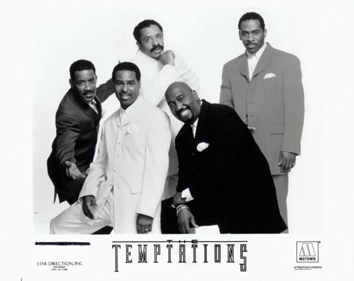 The Temptations Vintage Concert Photo Promo Print at Wolfgang's