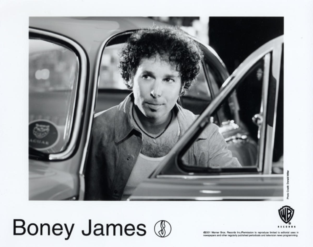 Boney James Vintage Concert Photo Promo Print, 2001 at Wolfgang's