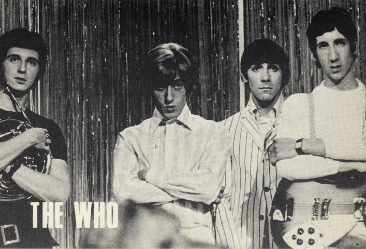 The Who Vintage Concert Handbill at Wolfgang's