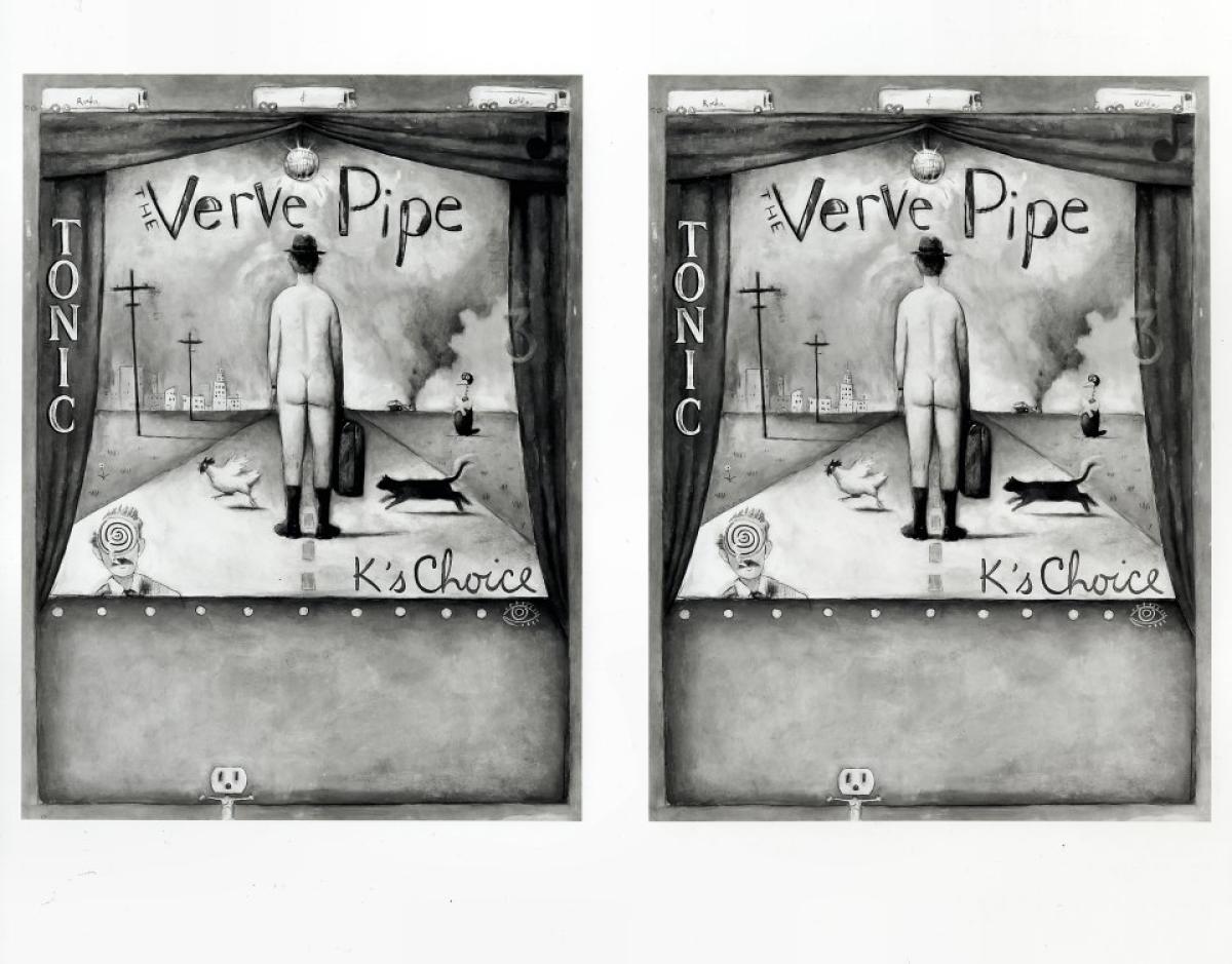 The Verve Pipe Vintage Concert Photo Promo Print, 1997 at Wolfgang's