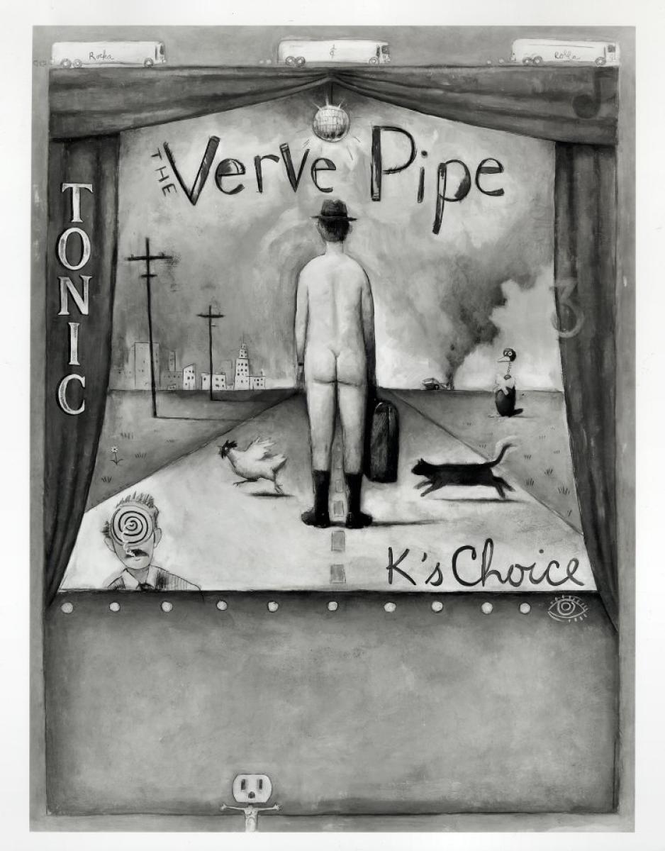 The Verve Pipe Vintage Concert Photo Promo Print, 1997 at Wolfgang's