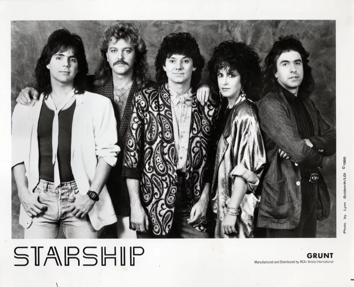 Starship Vintage Concert Photo Promo Print, 1986 at Wolfgang's