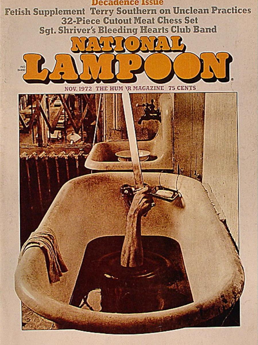 National Lampoon | November 1972 at Wolfgang's