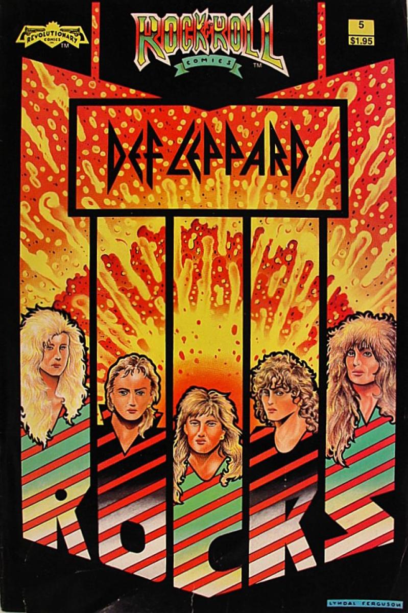 Revolutionary: Rock 'N' Roll Comics #5 Vintage Comic, Nov 1, 1989 at ...