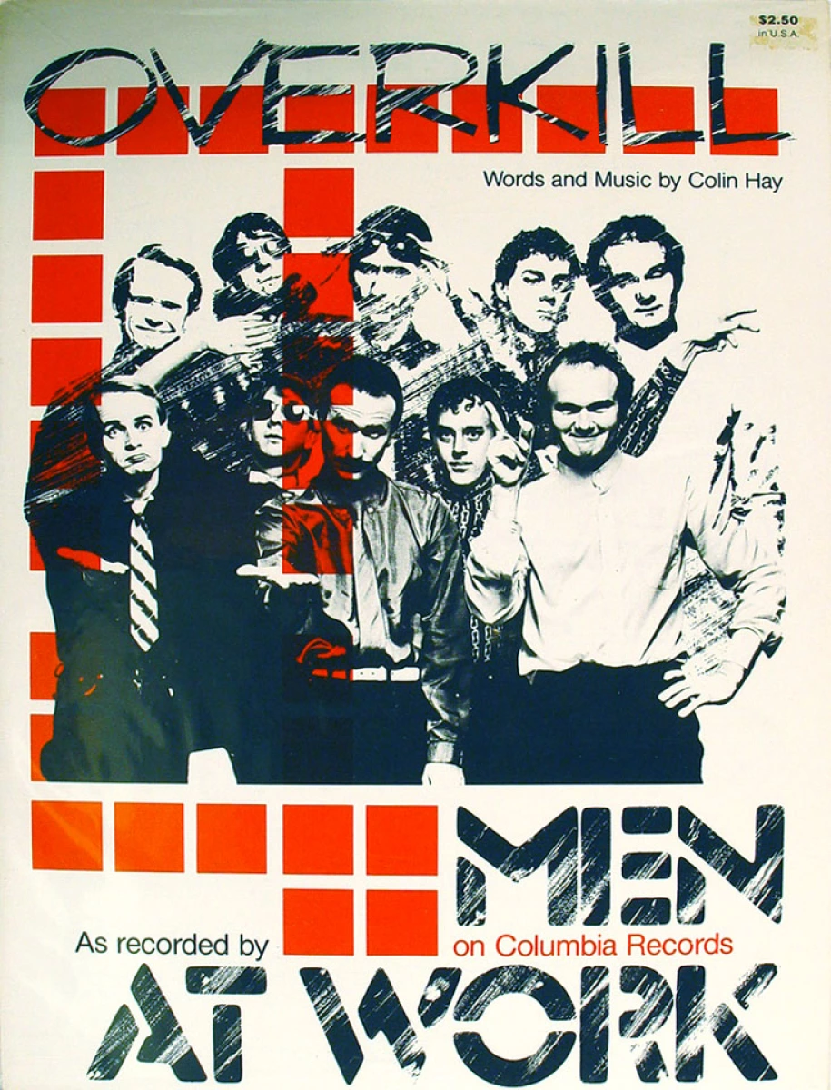Overkill Book by Colin Hay, 1983 at Wolfgang's