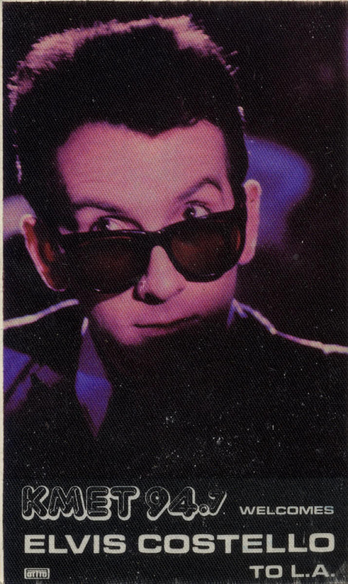 Elvis Costello Backstage Pass from Los Angeles, CA at Wolfgang's