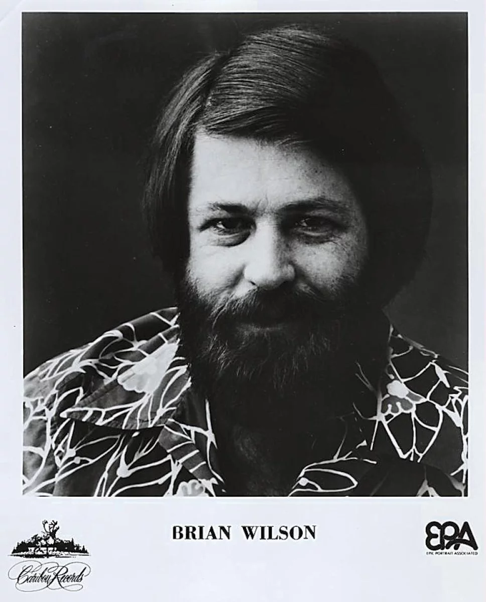 Brian Wilson Vintage Concert Photo Promo Print at Wolfgang's