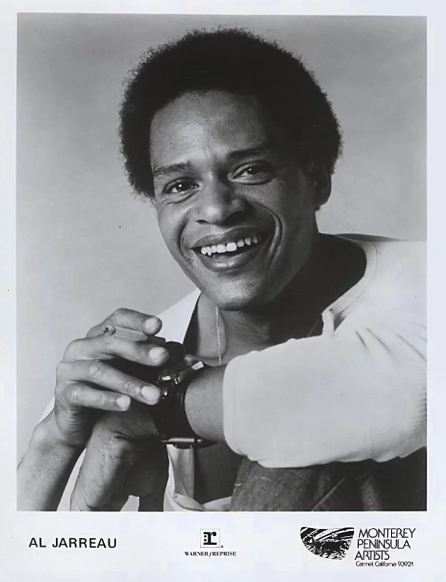 Al Jarreau Vintage Concert Photo Promo Print at Wolfgang's