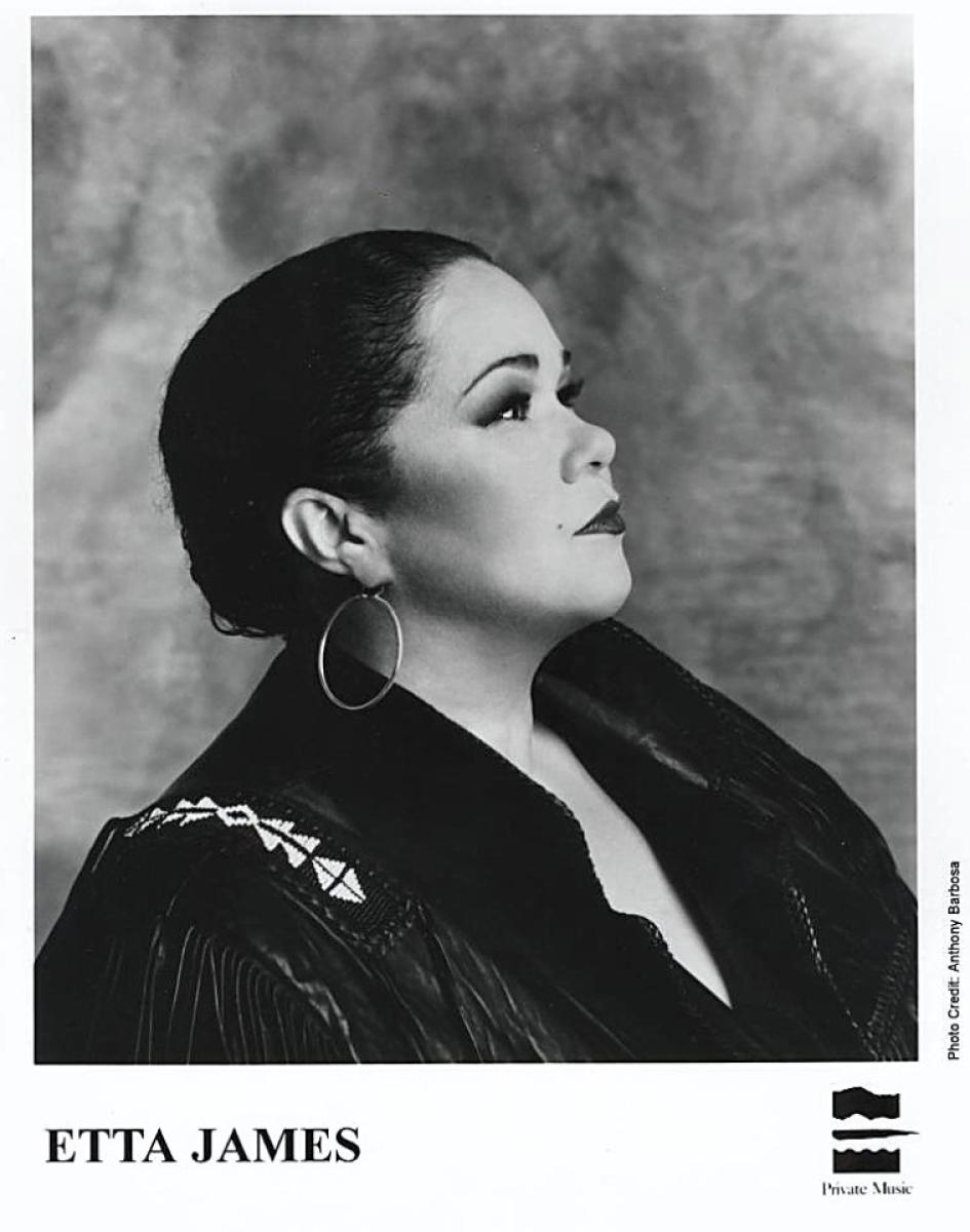 Etta James Vintage Concert Photo Promo Print at Wolfgang's