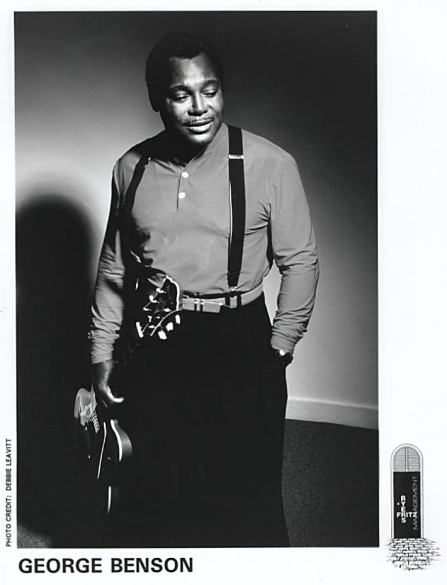 George Benson Vintage Concert Photo Promo Print at Wolfgang's