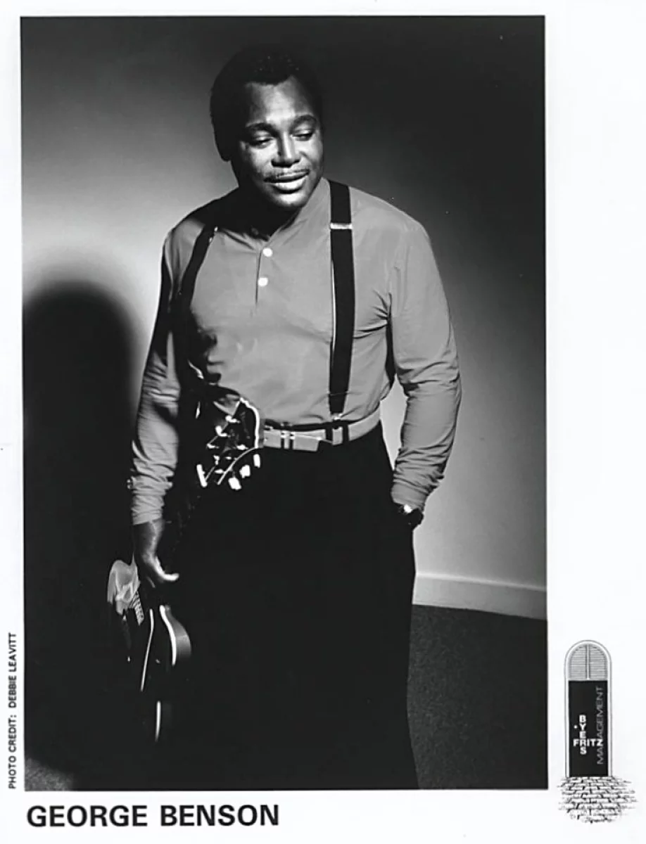 George Benson Vintage Concert Photo Promo Print at Wolfgang's